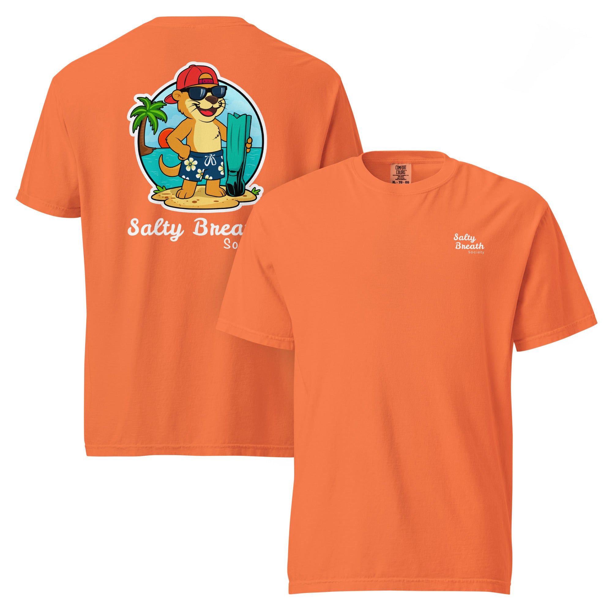 Flow, our otter mascot – Salty Breath Society